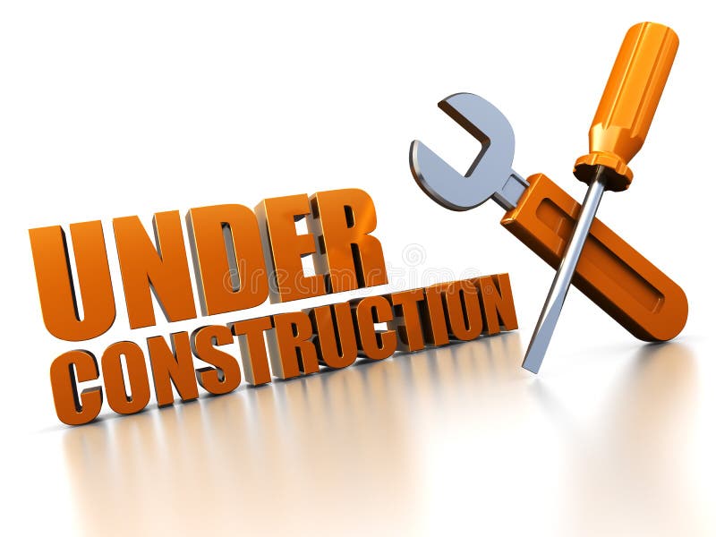 Im Bau stock abbildung. Illustration von glanz, netzwerk - 15967528