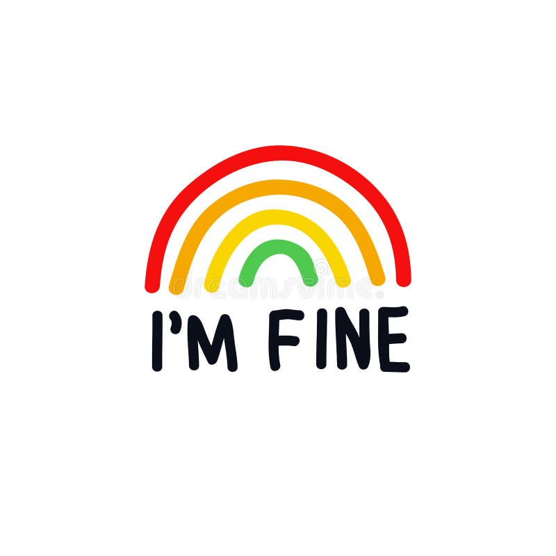 Im fine doodle icon stock illustration. Illustration of doodle - 184485744