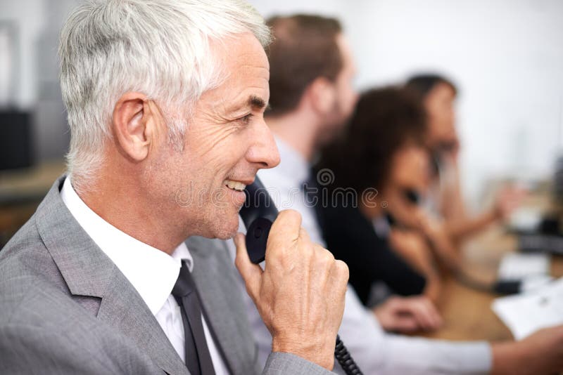 Im Glad I Could Help. a Friendly Customer Support Agent Answering the ...