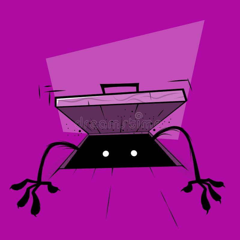 Monster Climbing Stock Illustrations – 110 Monster Climbing Stock ...