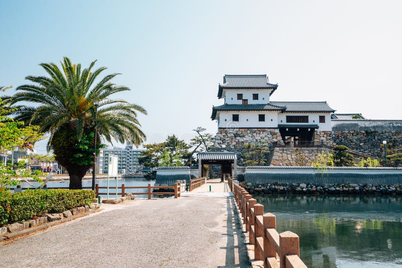 Imabari Castle in Ehime, Shikoku, Japan Stock Photo - Image of castle ...