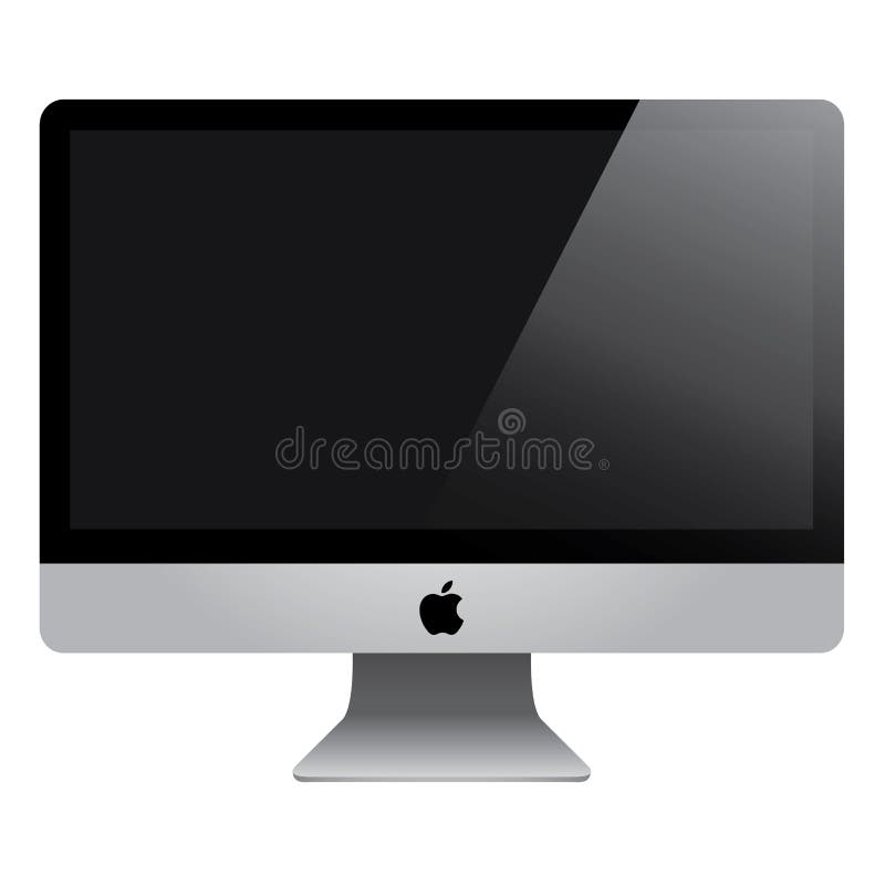 Apple IMac Monitor editorial photography. Illustration of sample - 40141812