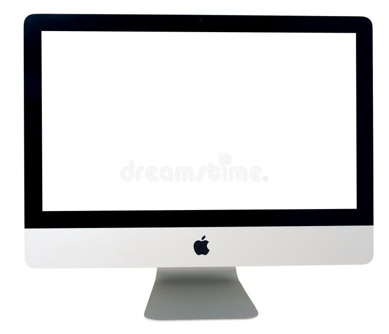 IMAC Late 2011 isolated editorial stock image. Image of control - 23581974