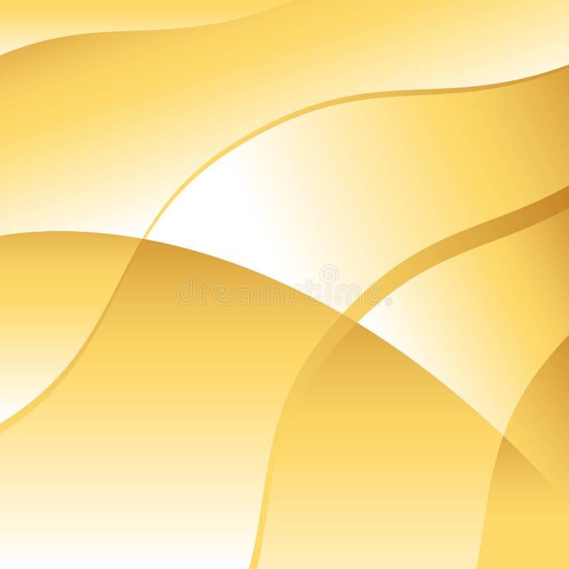 Abstract Gold Wave Background Vector Stock Vector - Illustration of ...