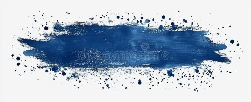 Image with Abstract Navy Blue and White Background and Grunge Brush ...