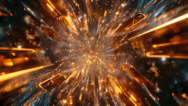 The Image is an Abstract Representation of a Journey through a Wormhole ...