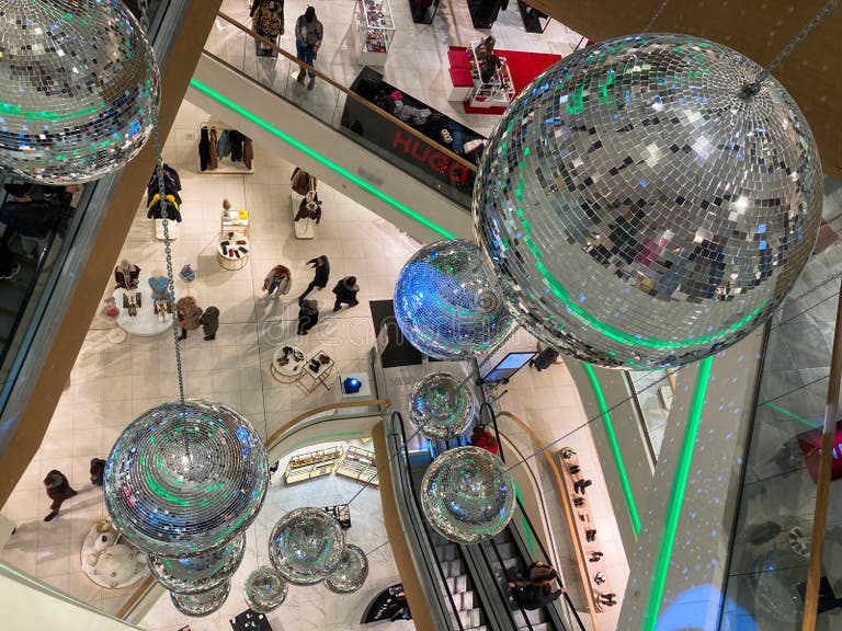 Image of an Active, Visually Appealing Public Space or Mall with ...