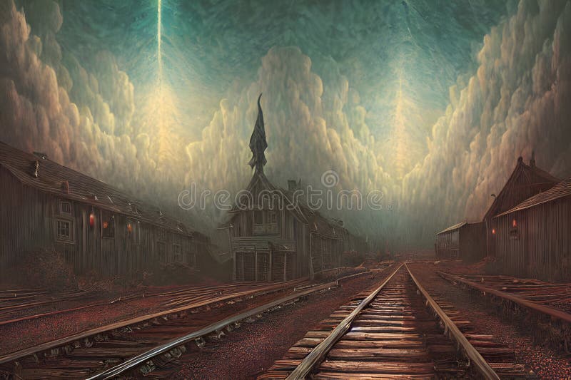 Image of Activity or Environment Scene at Haunted Train Tracks by the ...