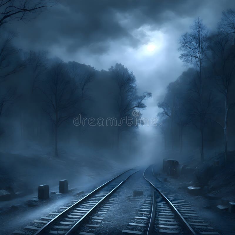 Image of Activity or Environment Scene at Haunted Train Tracks by the ...
