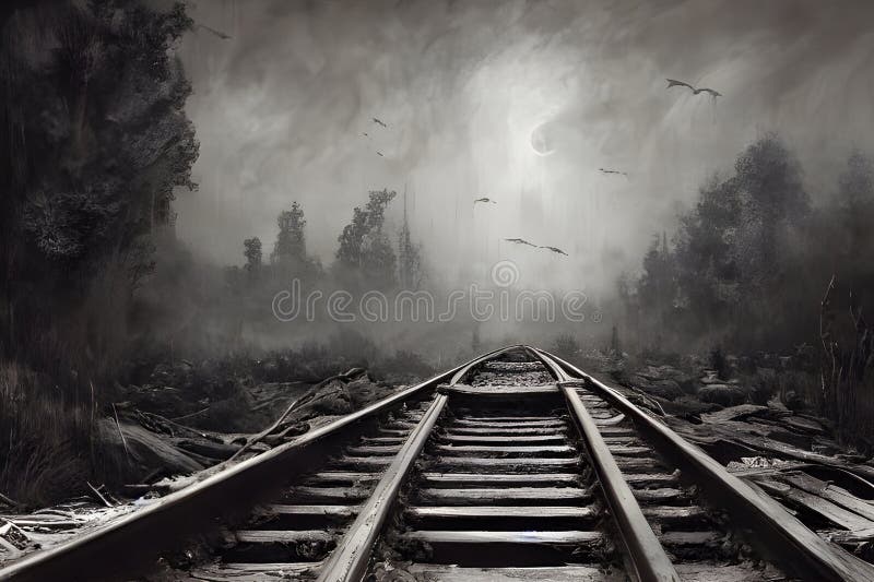 Haunted Train Stock Illustrations – 105 Haunted Train Stock ...