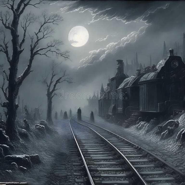 Image of Activity or Environment Scene at Haunted Train Tracks by the ...