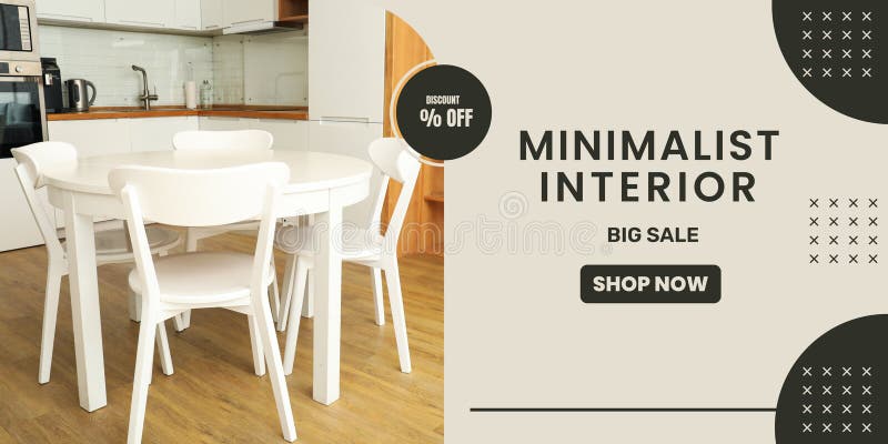 Image for Advertising - Sale of Minimal Interior Stock Image - Image of ...