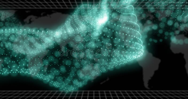 Image Of Ai Data Processing Over Binary Coding Stock Image Image Of People Generated 306750715