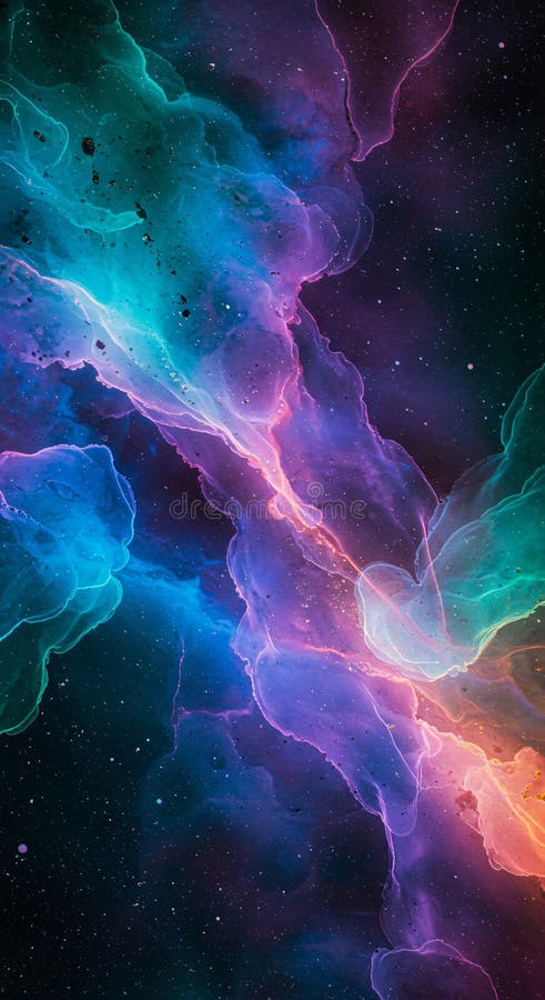 Portrait Abstract Vector Digital Design Illustration Wallpaper ...