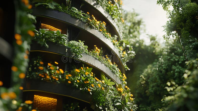 Vertical Farming, Modern Farming Stock Image - Image of health, growth ...