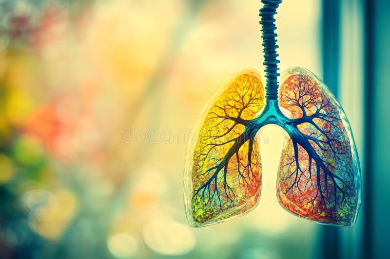 Lungs Artistic Illustration Stock Photo - Image of body, health: 360984126