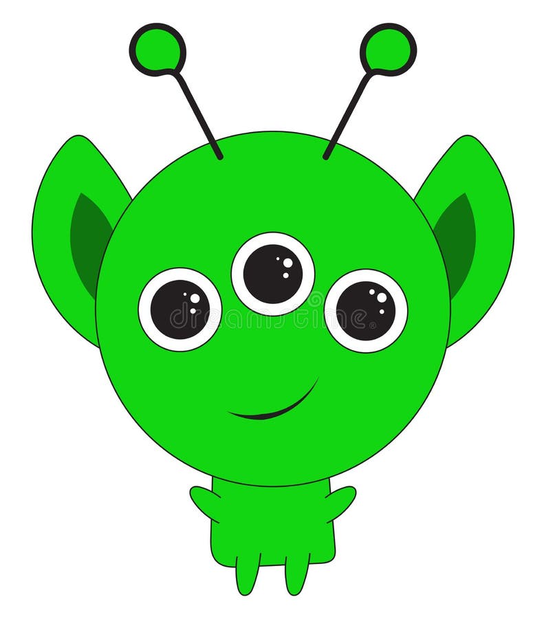 Image of Alien, Vector or Color Illustration Stock Vector ...