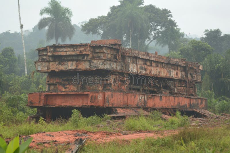 An Image of the Amazon Rainforest in Para, Brazil, Illustrating the ...