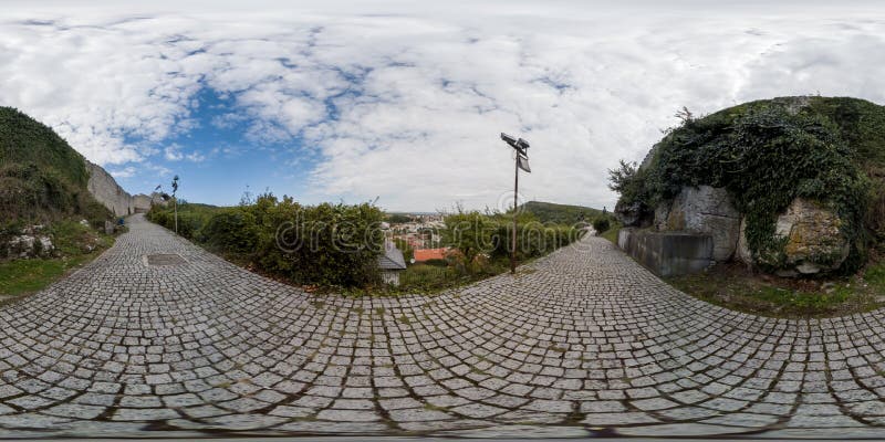 360 Image of the Ancient Fortress in Lovech, Bulgaria Stock Photo ...