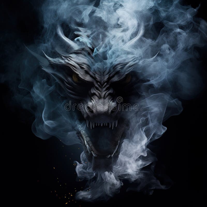 Angry Dragon Robot Made by Electronic Mechanics. Mythical Creatures ...