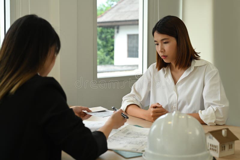 Image of Architects Team Discussing, Planning Development Details ...