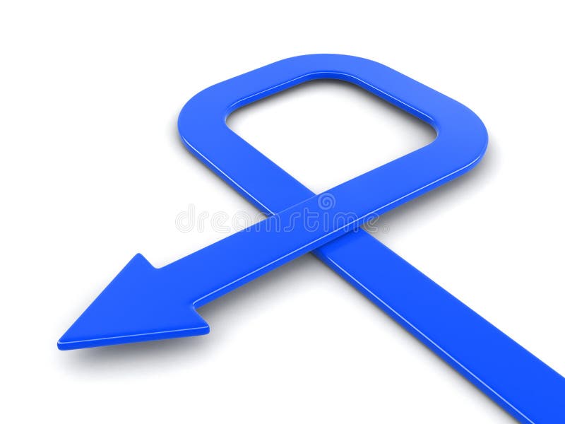 Image of Arrow loop stock illustration. Illustration of three - 87517304