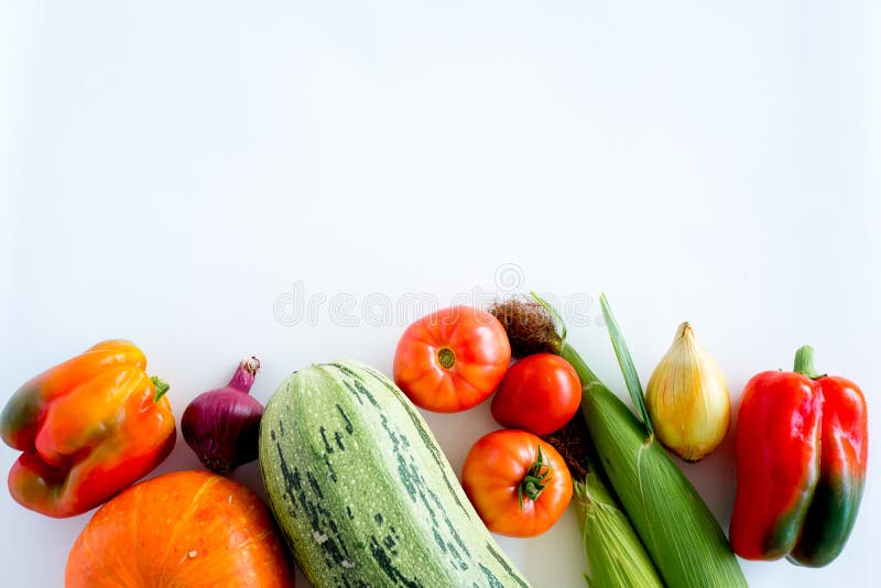 Assortment of Fresh Vegetables Stock Photo - Image of diet, nutrition ...