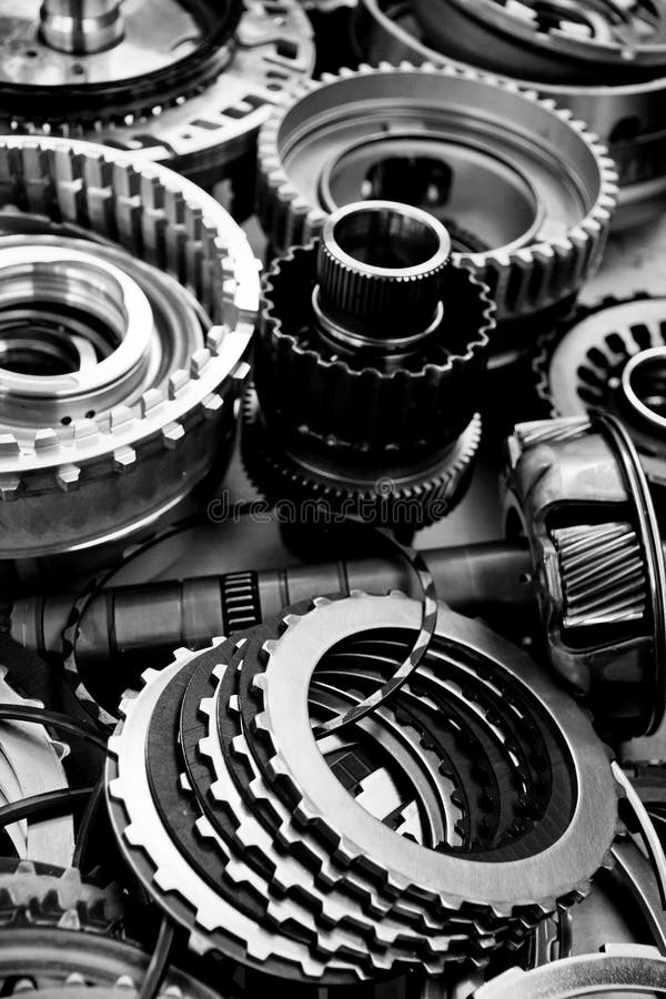 Automobile gear and belt stock photo. Image of silver - 1004294