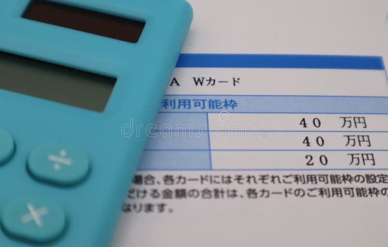 Credit card usage limit stock image. Image of management - 289431207