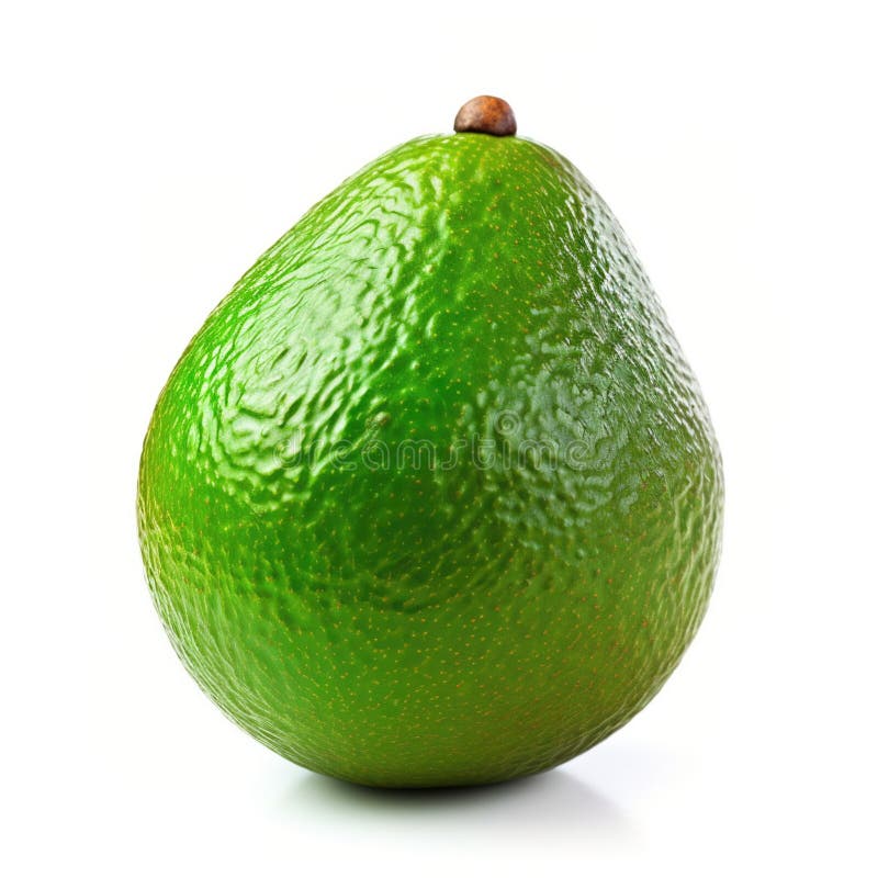 Avocado Isolated in White Background Stock Photo - Image of fruit ...