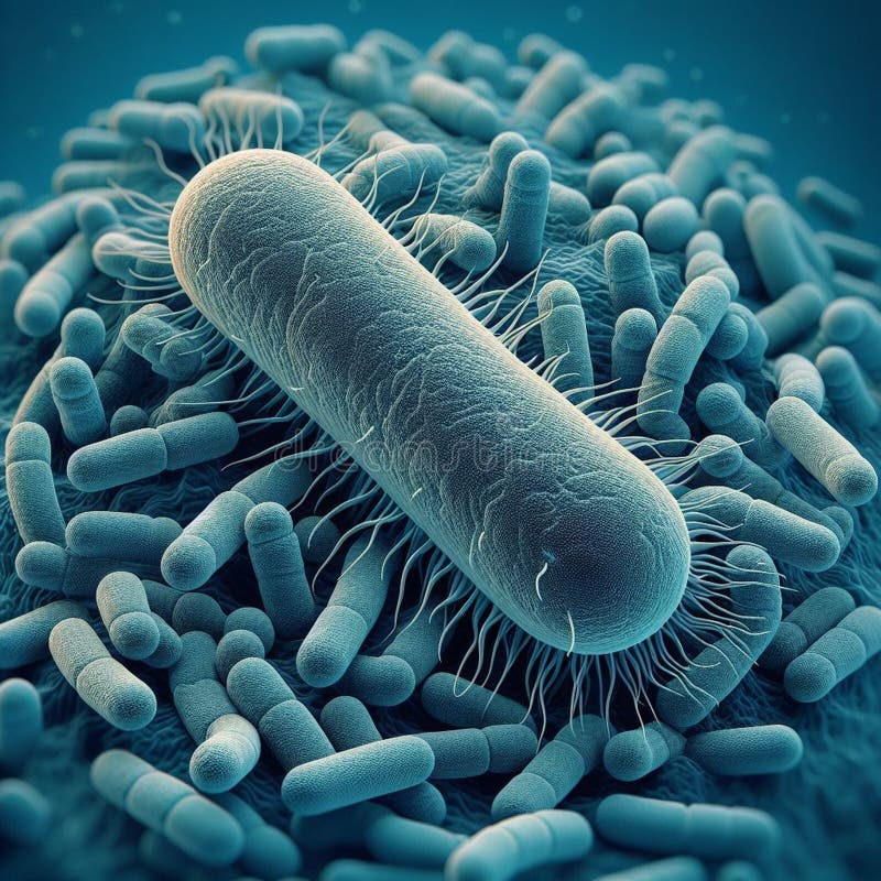 Image of a Bacteria, E-coli Bacterium Stock Image - Image of bacteria ...