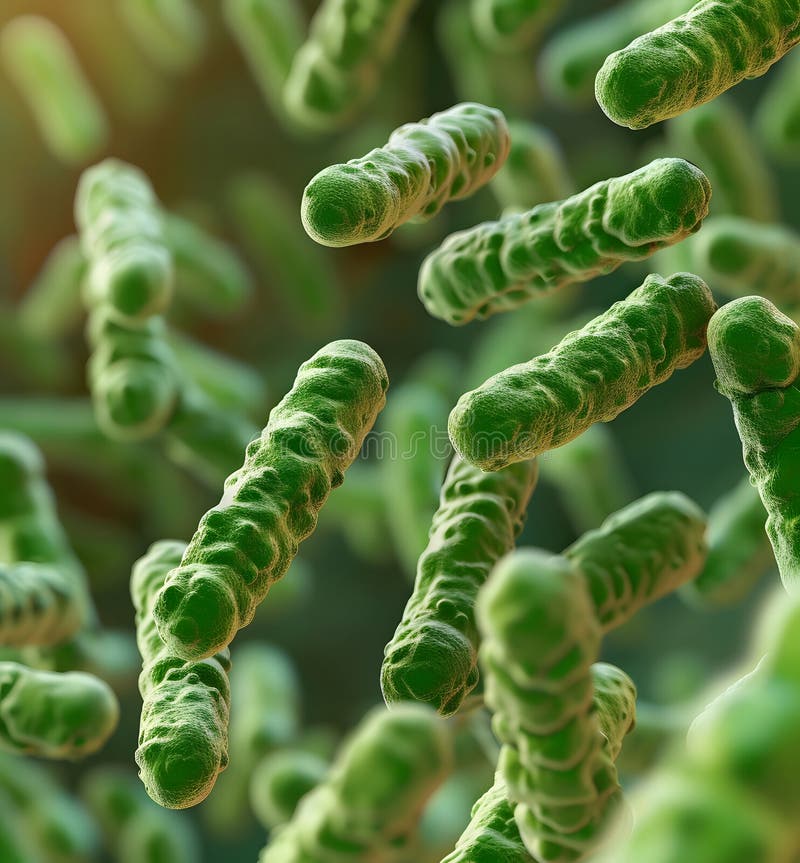 Image of Bacterial Bacteria Microbe 3d Rending High Quality Photo Stock ...