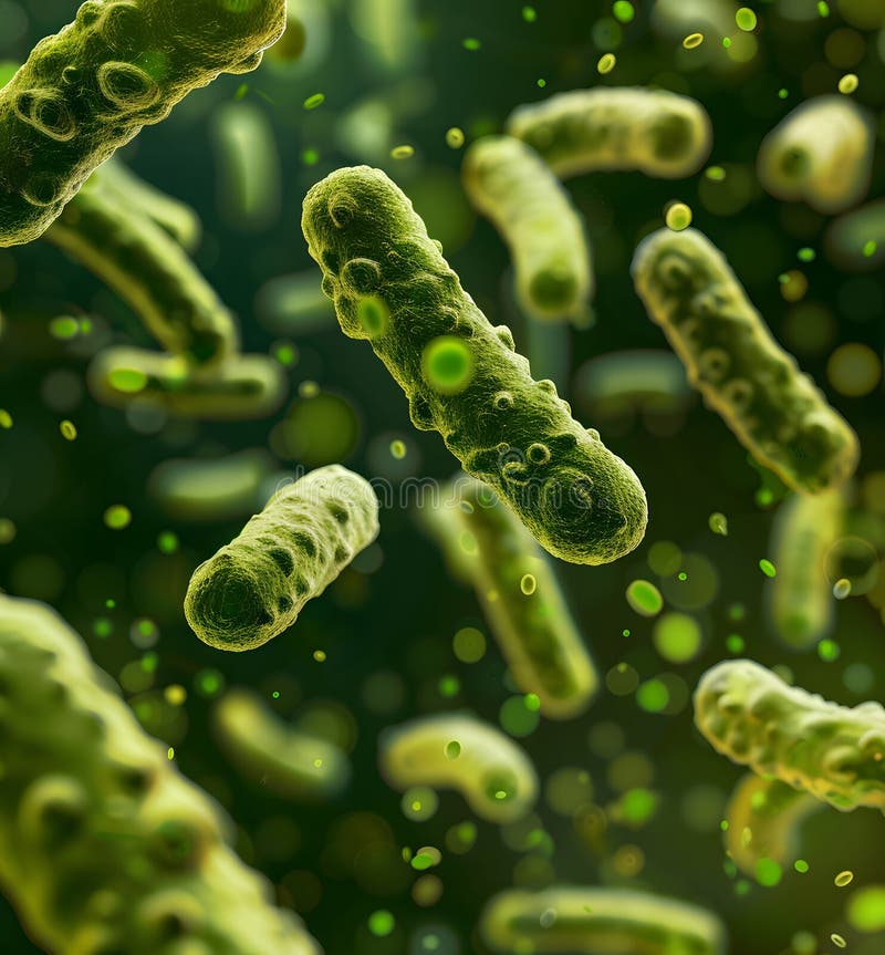 Image of Bacterial Bacteria Microbe 3d Rending High Quality Photo Stock ...