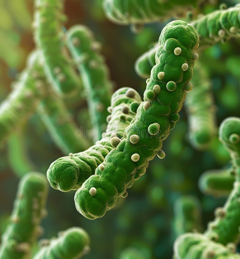 Image of Bacterial Bacteria Microbe 3d Rending High Quality Photo Stock ...