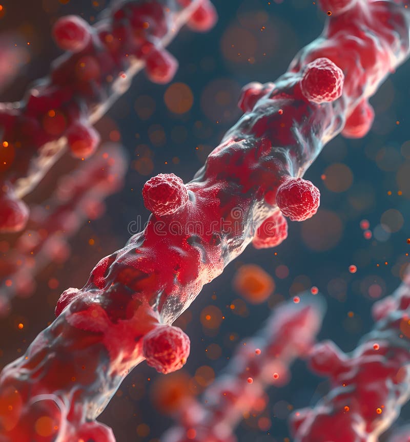 Image of Bacterial Bacteria Microbe 3d Rending High Quality Photo Stock ...