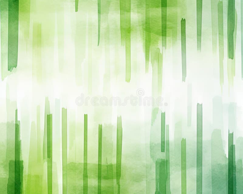 The Banner Has Green Watercolor Stripes and Lines Technology. Stock ...