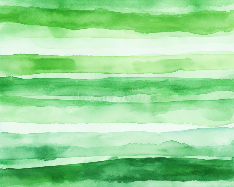 The Banner Has Green Watercolor Stripes and Lines Technology. Stock ...