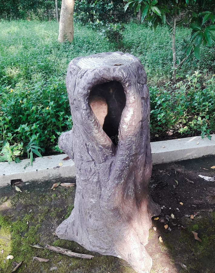 This is an Image of Beautiful Dustbin. Stock Image - Image of ...