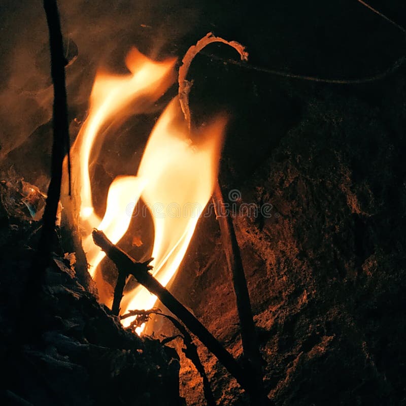 Image for a Beautiful Fire Flame Red Stock Image - Image of flame, fire ...