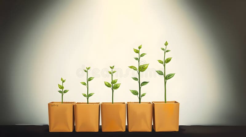 Growth Stages - a Visual Representation of Progress and Development ...