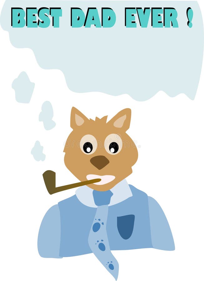 Image of best dad ever stock vector. Illustration of happy - 310127643