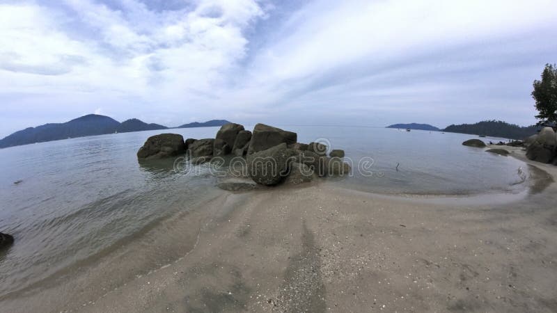 Huge Boulders Laying beside the Beach Stock Image - Image of rocky ...