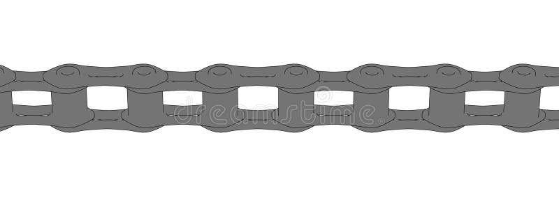 Image of bike chain stock illustration. Illustration of connection ...