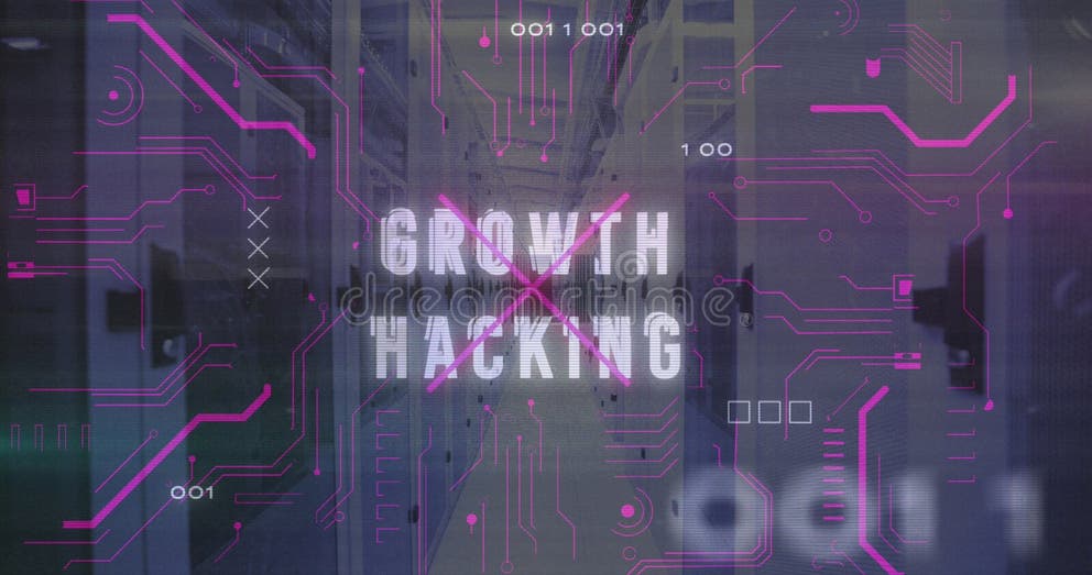 Image Of Binary Codes Over Circuit Board Pattern And Growth Hacking