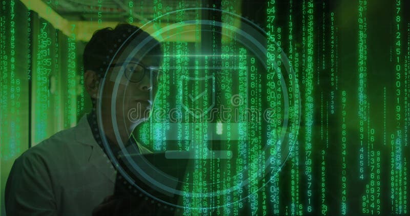 Technician Computer Engineer Woman Repairing Pc Vector Outline Illustration, Fixing System Work ...