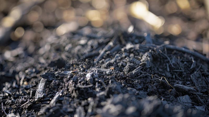 An Image of a Biochar Production Unit Where Crop Residue is Converted ...