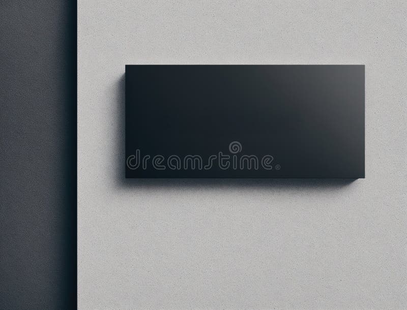 A Blank Wall with a Grey Color Scheme. Stock Photo - Image of gray ...