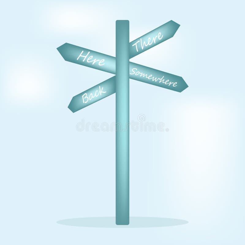 Somewhere Out There Orderly Stock Illustration - Illustration of ...