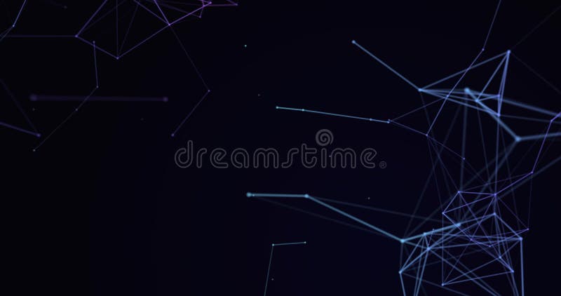 Image of Blue and Purple Light Trails on Blue Background Stock ...