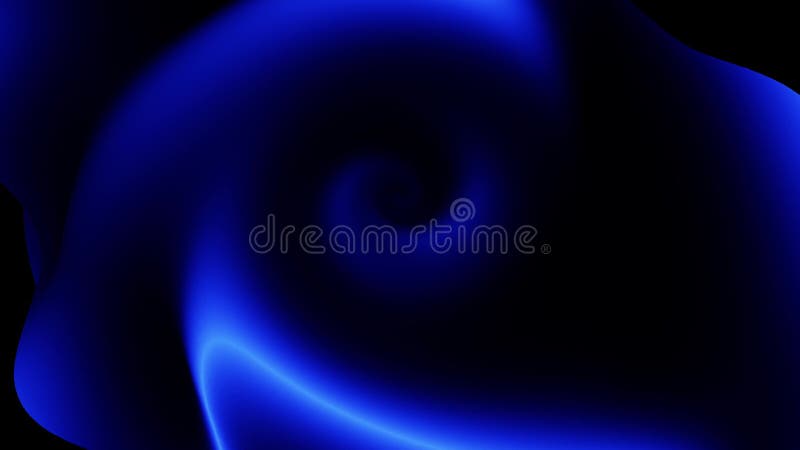 Elegant Blue Spiral in a Mystic Vortex Stock Footage - Video of ...